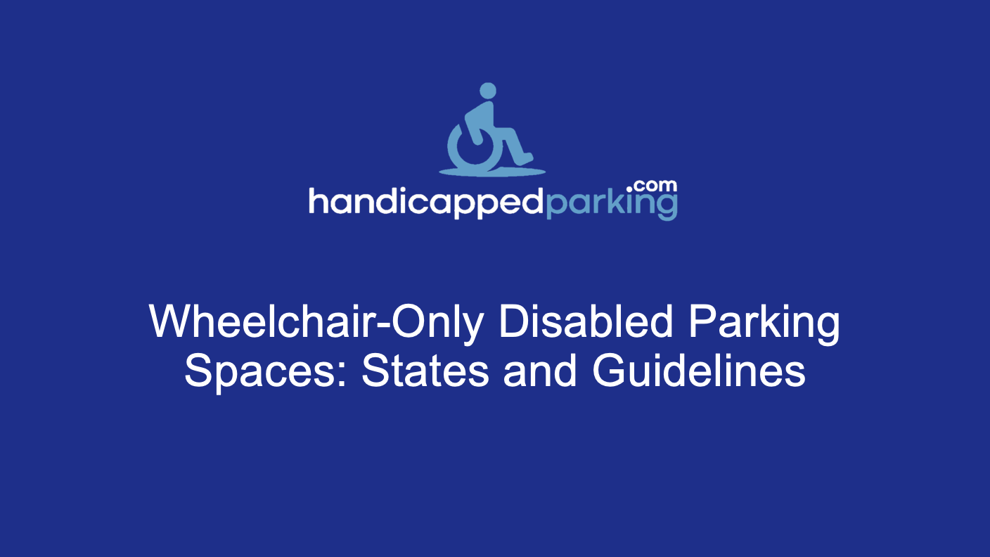 Guide to Angle, Perpendicular, and Parallel Parking for Disabled ...